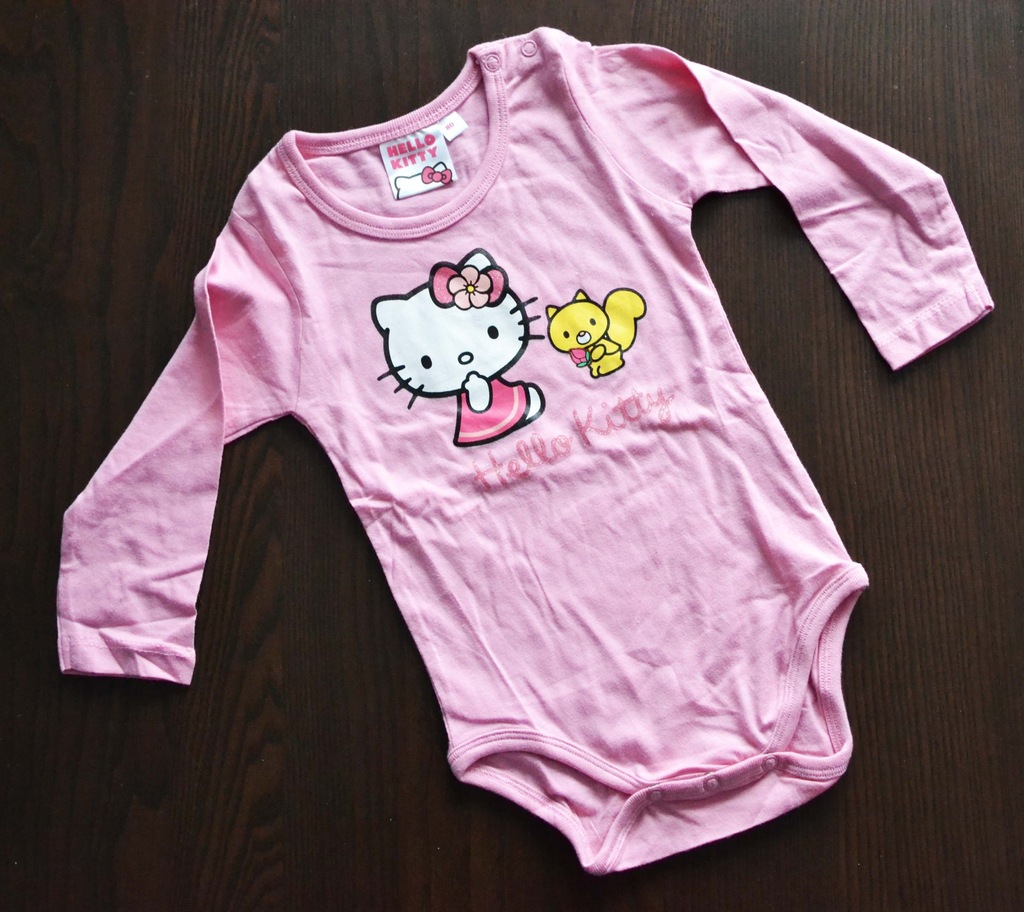 BODY* DISNEY* HELLO KITTY* RÓŻOWE* KOTEK 80 - 7448129873 - oficjalne ...
