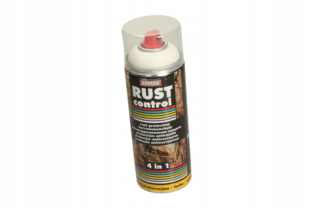 TROTON - RUST CONTROL 4W1 BIAŁY PÓŁMAT SPRAY - 7661094063 - oficjalne archiwum Allegro