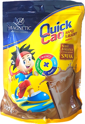 Napój kakaowy Quick Cao 500g Magnetic - 10167864204 - oficjalne ...