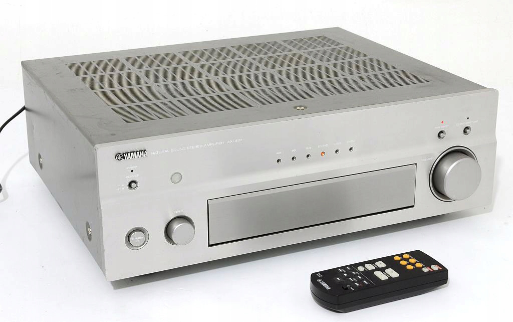 YAMAHA AX-497 ZNAKOMITY WZMACNIACZ STEREO PILOT ! - 12795465670 - oficjalne archiwum Allegro