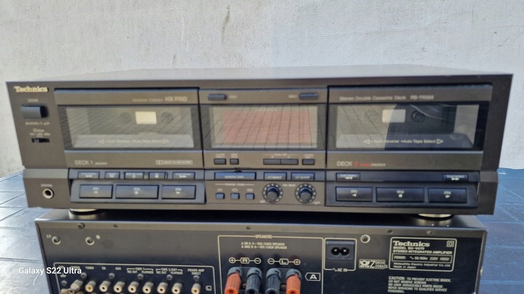 Magnetofon kasetowy Technics RS-TR355 - 14200979027 - oficjalne archiwum Allegro