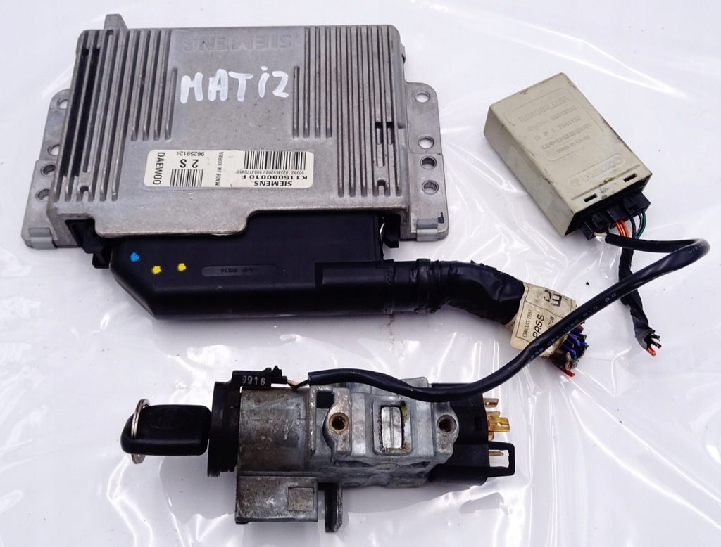 MATIZ STACYJKA KLUCZYK STEROWNIK IMMOBILIZER KPL - 12682462709 ... MATIZ STACYJKA KLUCZYK STEROWNIK IMMOBILIZER KPL - 12682462709 ...