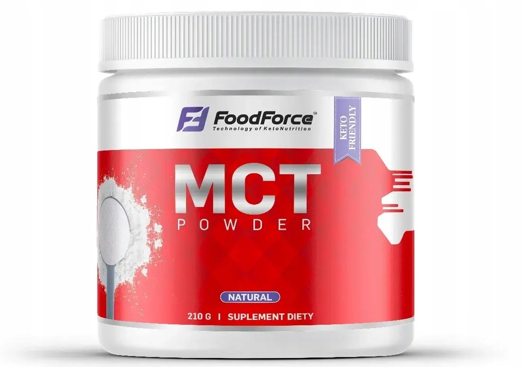 Olej kokosowy MCT Oil Powder suplement diety 210 g - 13040711084 ...