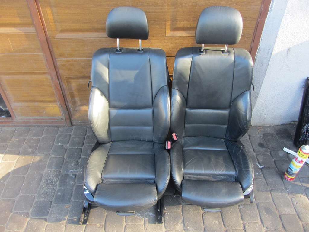 FOTELE KANAPA BMW E46 COUPE SKURA EUROPA M PAKIET - 12770319088 ...