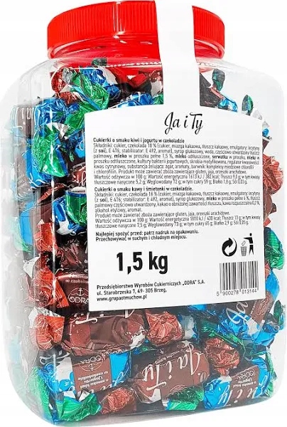 Cukierki Ja i Ty Mix Kawa Jogurt Śmietanka 1,5kg - 13345882668 ...