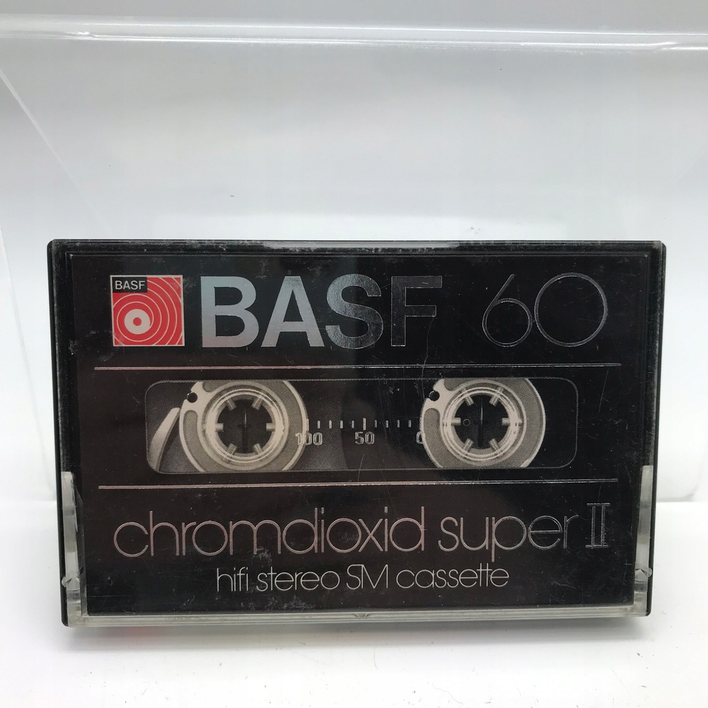 Kaseta - Kaseta BASF CHROMDIOXID SUPER II 60 SM - 12108215297 - oficjalne archiwum Allegro