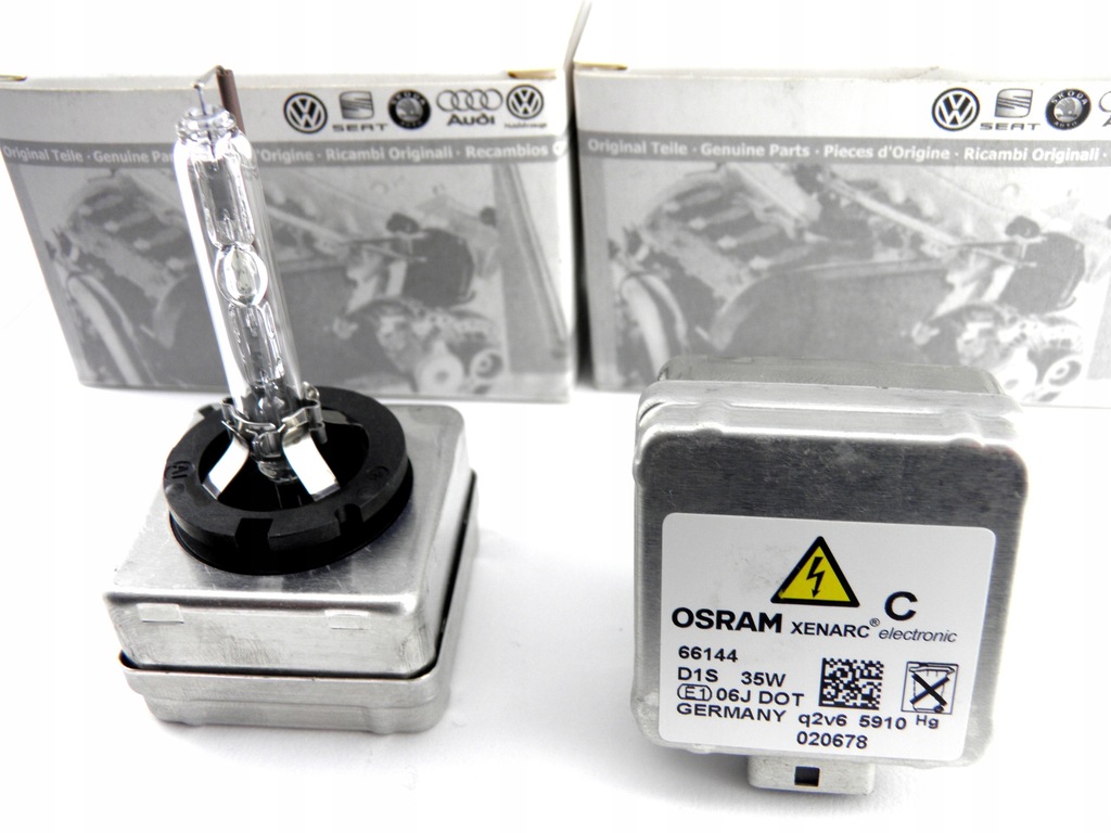 ŻARÓWKA KSENON D1S OSRAM 66144 ORYGINAŁ RENAULT VW - 9032271142 ...