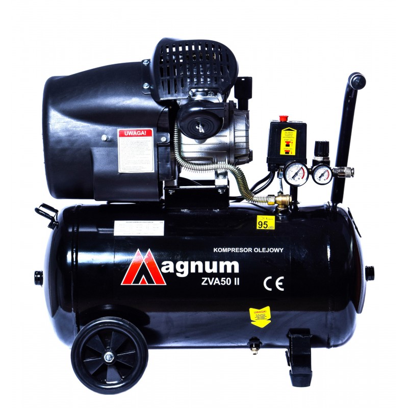 MAGNUM ZVA50 II KOMPRESOR POWIETRZA SPRĘŻARKA 50L - 11770272880 ...
