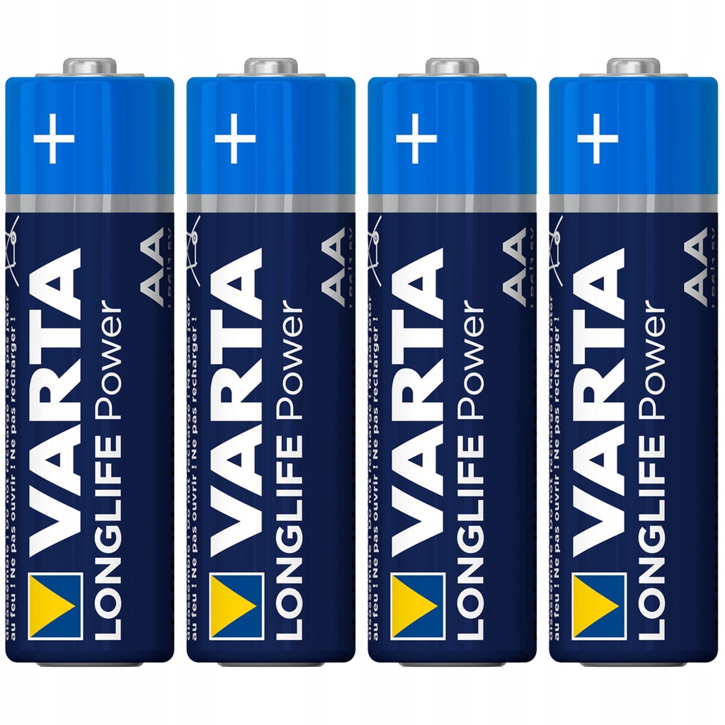 Baterie 4 x VARTA R6 AA HIGH ENERGY alkaliczne - 6128544602 - oficjalne ...