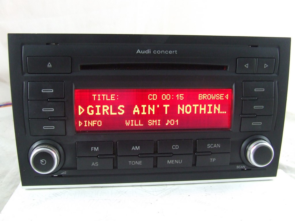RADIO CD MP3 AUDI CONCERT II A4 B6 B7 EXEO +KOD - 9090032205 - oficjalne archiwum Allegro