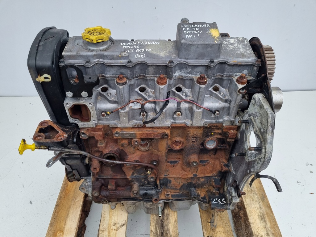 SILNIK Land Rover Freelander 2.0 DI TD 98KM 20T2N - 13269261544 ...