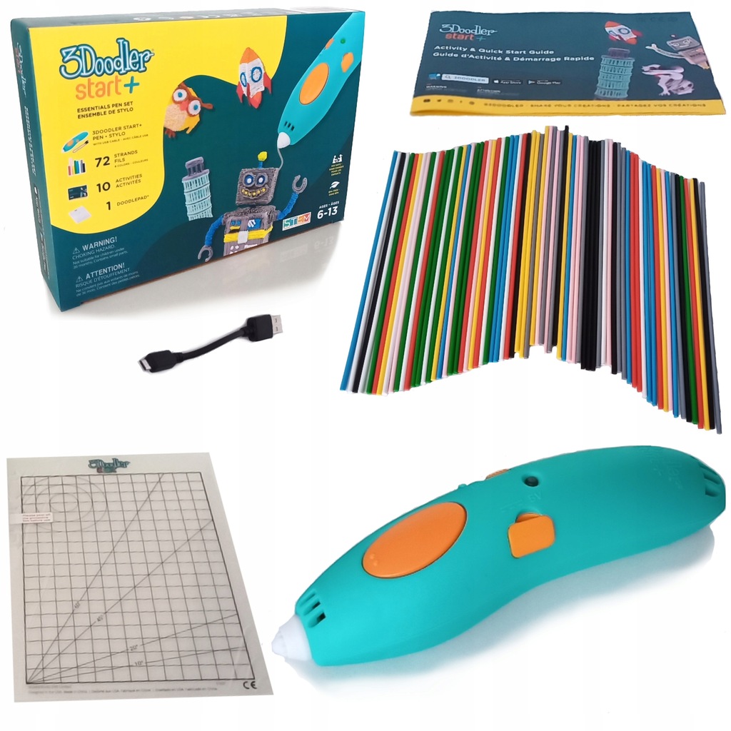 3Doodler Start Długopis do druku 3d dla dzieci - 10435743580 ...