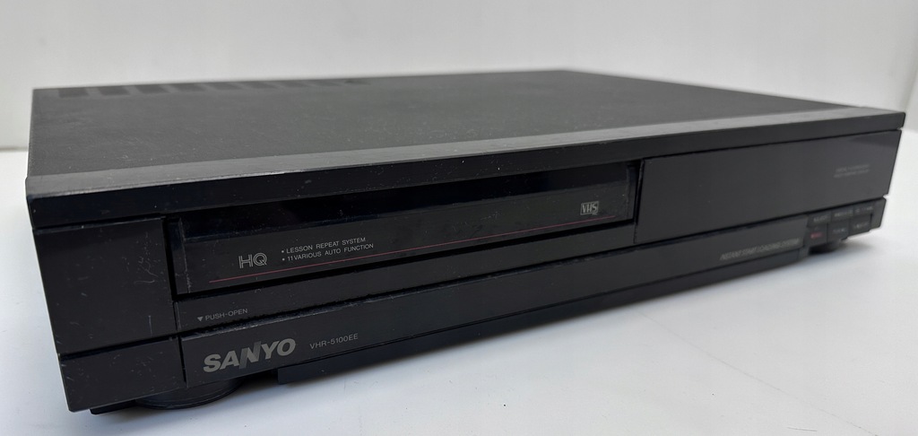 Magnetowid odtwarzacz VHS SANYO VHR-5100EE Czarny (A) - 15433208199 ... Magnetowid odtwarzacz VHS SANYO VHR-5100EE Czarny (A) - 15433208199 ...