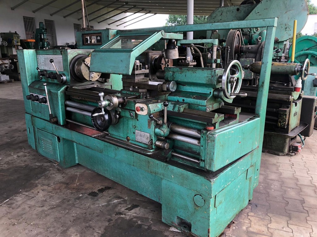 TOKARKA UNIWERSALNA DO METALU 16K20 Bdb stan ! - 12033533851 ...