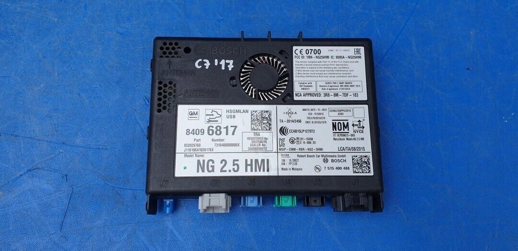 STEROWNIK moduł HMI Chevrolet Corvette C7 84096817 - 13210276200 ...