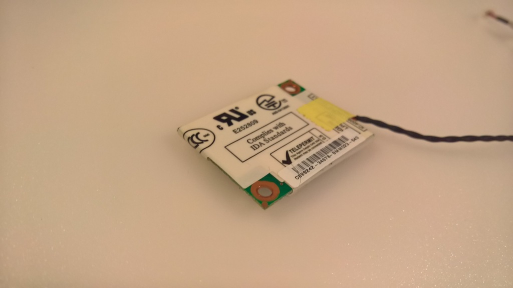 MODUŁ KARTA MODEM TELEPERMIT D40 ASUS X71SL - 7312951272 - oficjalne ...