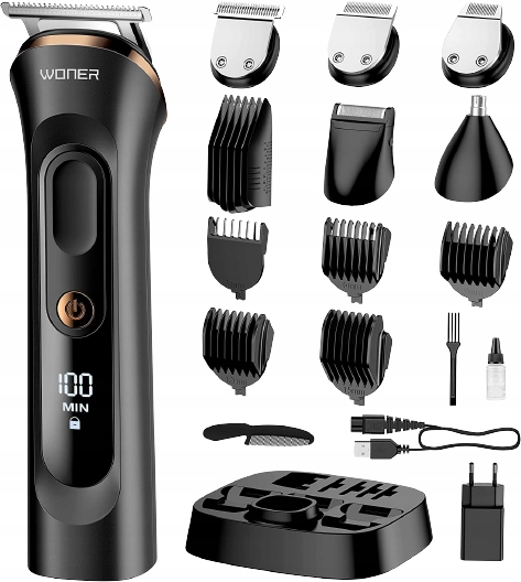 WONER TRYMER DO BRODY 12 W 1 WYŚWIETLACZ LED USB - 12648840758 ...