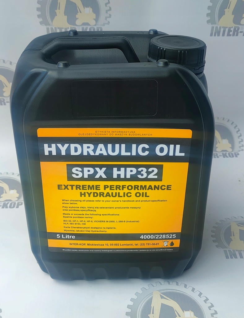 Olej Hydrauliczny AKCELA HYDRAULIC FLUID 32 - Odpowiednik HP32 SPX - 15371110530 - oficjalne ...