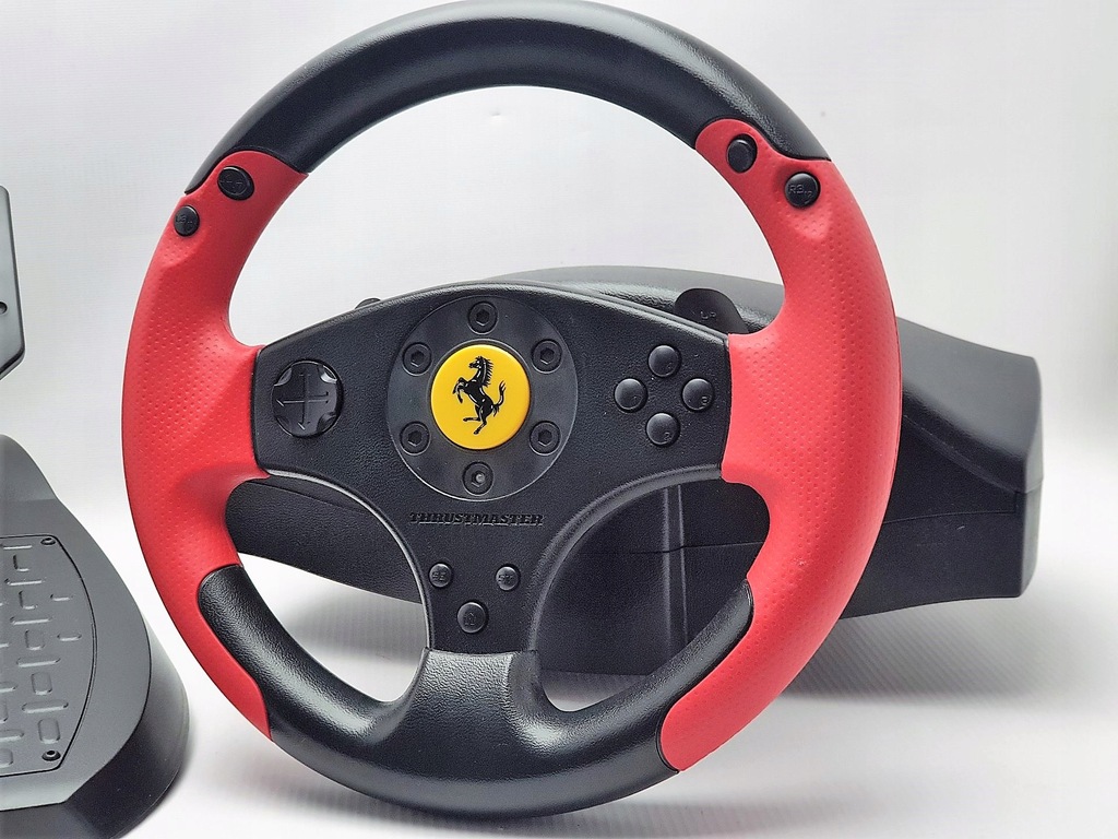 Купить РУЛЕВОЕ КОЛЕСО THRUSTMASTER FERRARI RED LEGEND PS3 ПК: отзывы ...