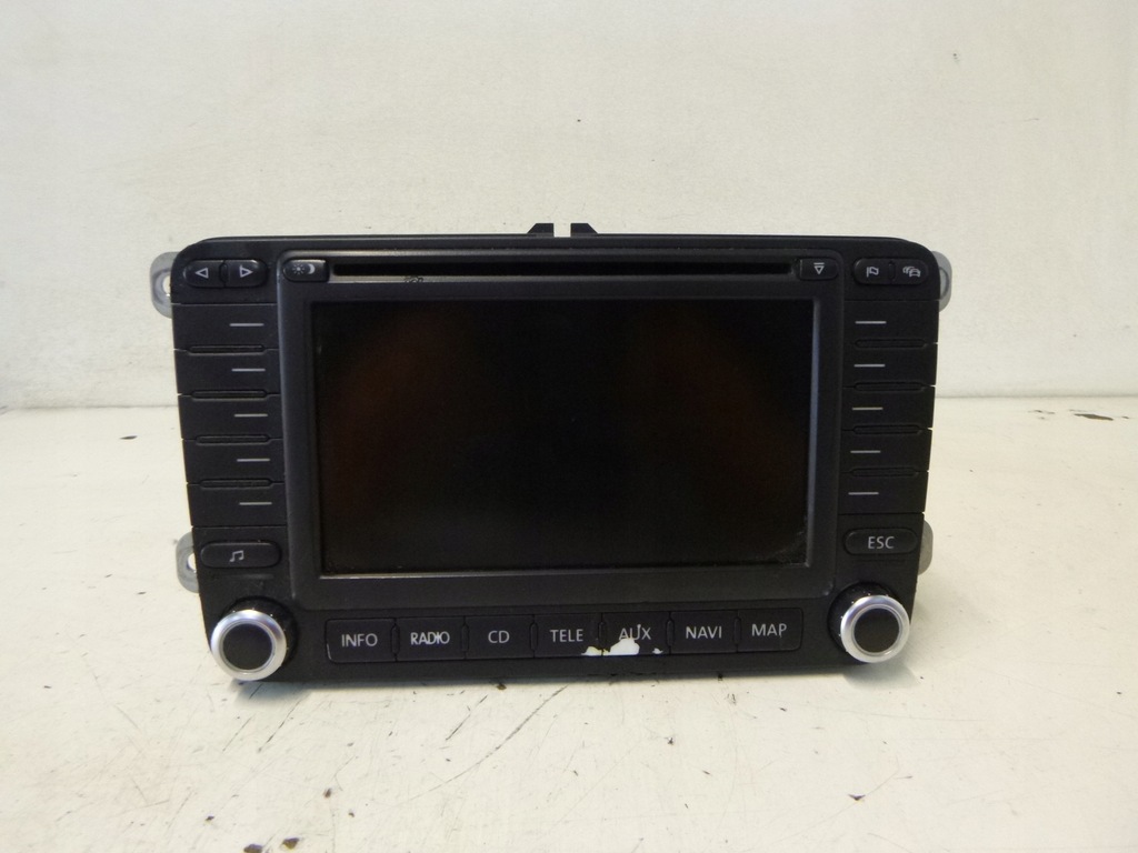 Radio NAVI Blaupunkt VW Touran Passat B6 + KOD - 12626673041 - oficjalne archiwum Allegro