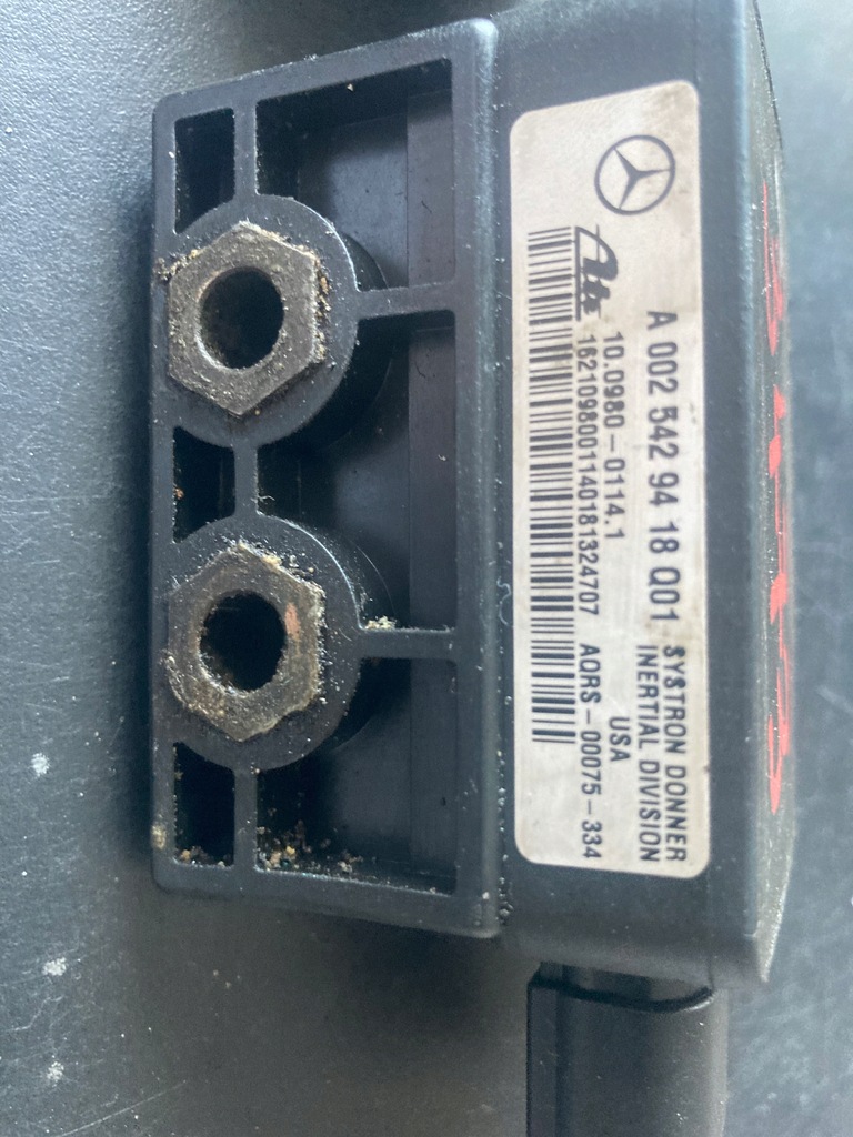 MERCEDES-BENZ MODUŁ CZUJNIK ESP A0025429418 - 13129288920 - oficjalne ...