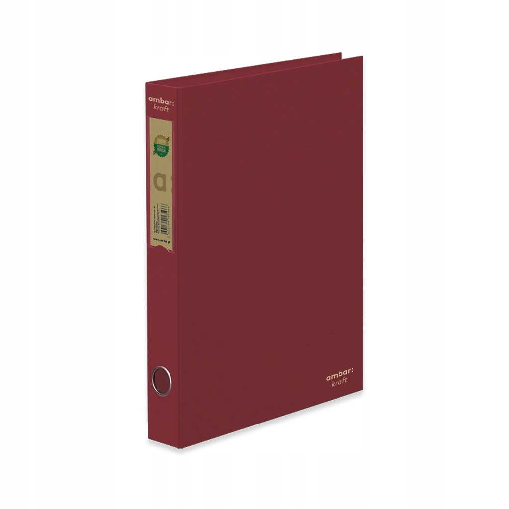 Segregator A4 2-ringowy Kraft czerwony - 11104029174 - oficjalne archiwum Allegro