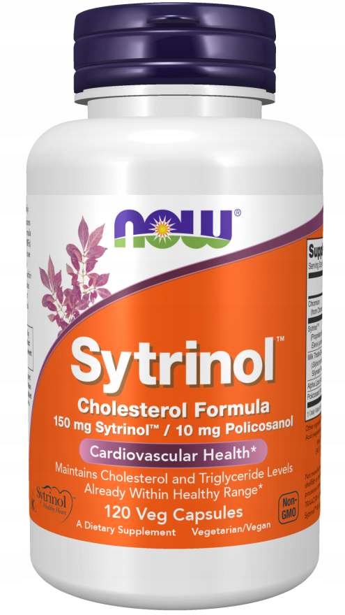 Now Foods SYTRINOL cholesterol ALA chrom 120kaps. - 10122876839 ...
