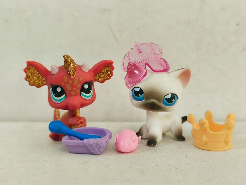 LPS Littlest Pet Shop koty&pies z akcesoriami 2szt. 026 - 16437648966 ...