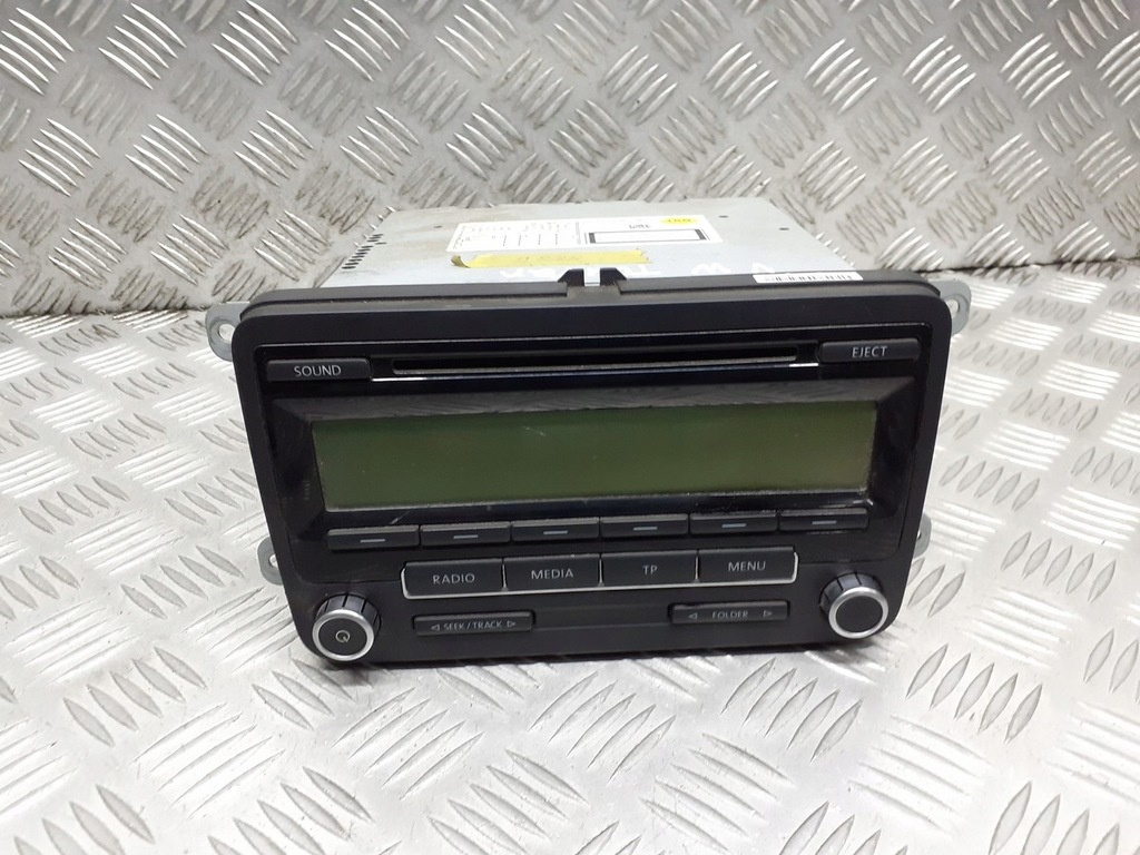 RADIO FABRYCZNE CD VW TOURAN 1K0035186AA - 12992280354 - oficjalne archiwum Allegro