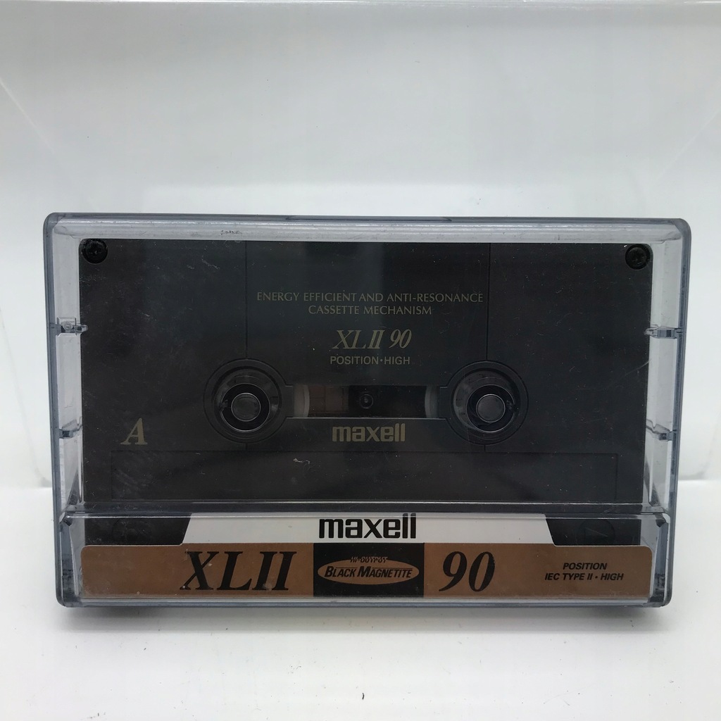 Kaseta - Kaseta magnetofonowa Maxell XL II 90 - 12142869866 - oficjalne archiwum Allegro