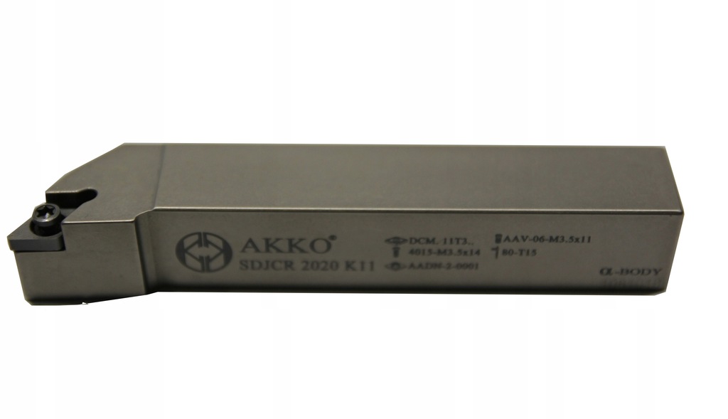 NÓŻ TOKARSKI SKŁADANY SDJCR 2020 K11 AKKO - 9056758824 - oficjalne archiwum Allegro