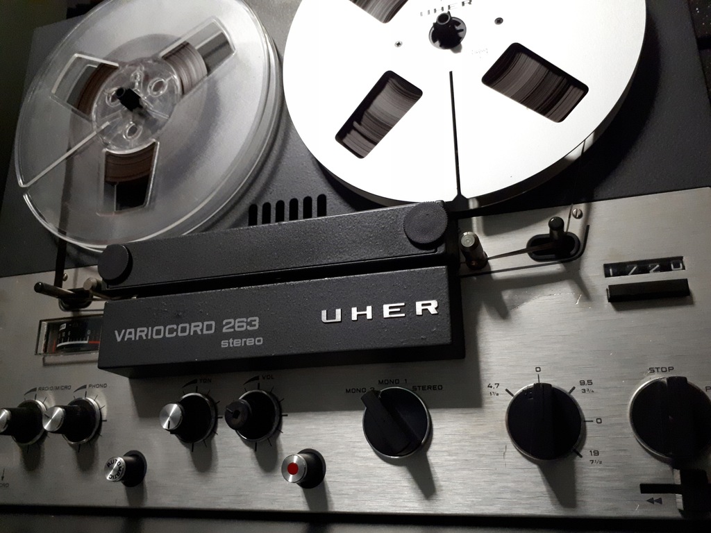 magnetofon szpulowy UHER Variocord SZPULE GRATIS - 13595513566 - oficjalne archiwum Allegro