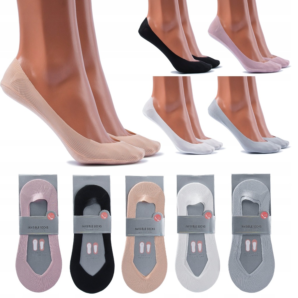 Skarpetki damskie ELEGANCKIE STOPKI LASEROWE BALERINKI BAWEŁNA - 13593510308 - oficjalne ...