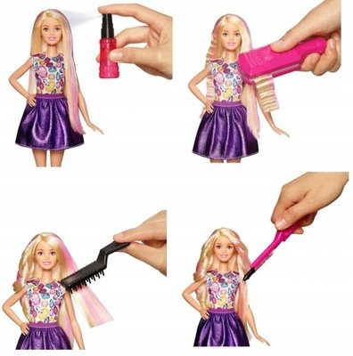 LALKA BARBIE FALE I LOKI FRYZURY STYLIZACJE TV - 7913048905 - oficjalne ...