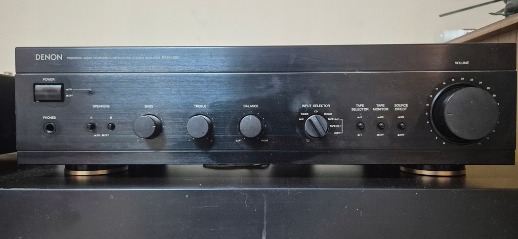 Wzmacniacz Denon PMA-280 - 17442828008 - oficjalne archiwum Allegro