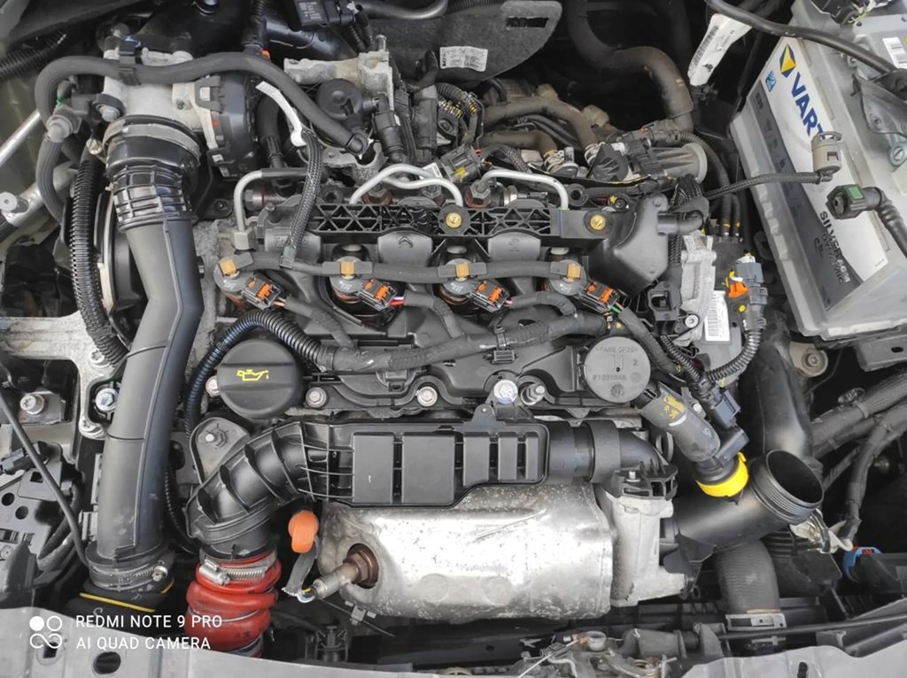 SILNIK ENGINE 1.5 BLUE HDI YH01 DV5R PEUGEOT 308 3008 5008 GWARANCJA ...