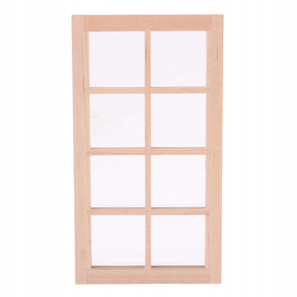 Niepomalowane miniaturowe 8-panel rama drzwi rama - 12741706931 ...