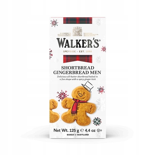 Walkers Gingerbread Men - kruche ciastka 125g - 14518033880 - oficjalne ...