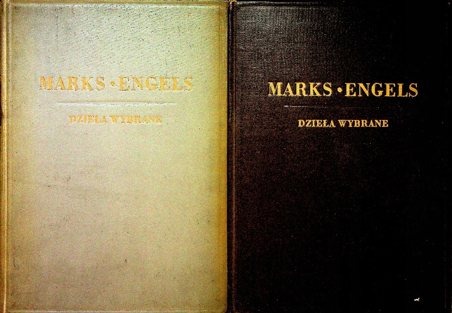 Marks Engels Dzieła wybrane tom 1 i 2 1949 r. - 13596535925 - oficjalne ...
