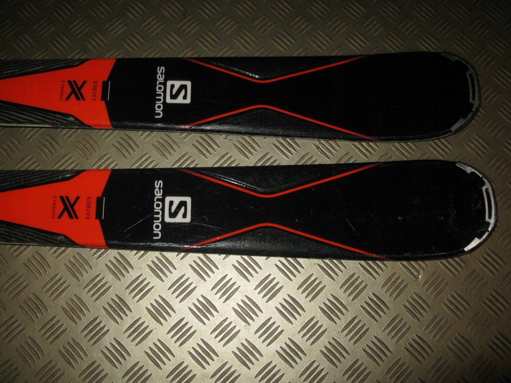 Narty SALOMON X-DRIVE 8.0 Ti 163 cm ! ROCKER ! TOP - 7654515640 ...