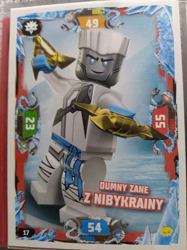 KARTY LEGO NINJAGO seria 5 następny poziom nr 17 - 11088989982 ...