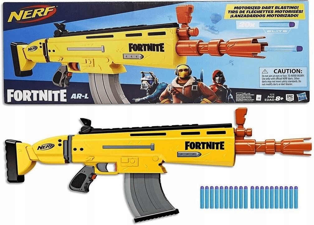 NERF Fortnite Ar-L Blaster - 13461247542 - oficjalne archiwum Allegro