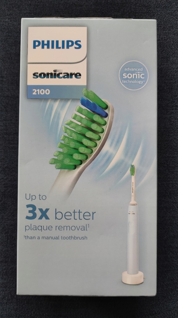 Philips SONICARE 2100 HX3651/12 szczoteczka sonicz - 12690188201 - oficjalne archiwum Allegro