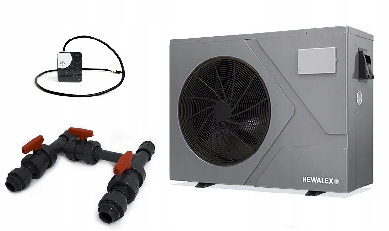 Pompa Ciepła basenowa HEWALEX PCWB INWERTER 9 kW - 12007105862 ...