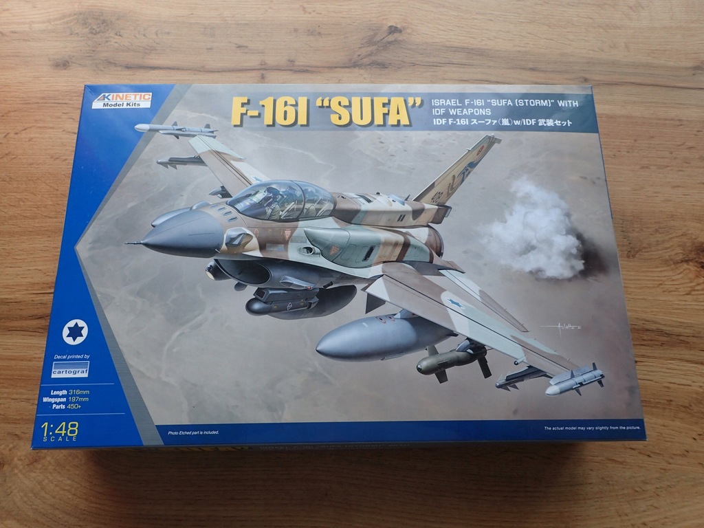 Kinetic 48085 F-16I "Sufa" with IDF Weapons - 13285445533 - oficjalne archiwum Allegro