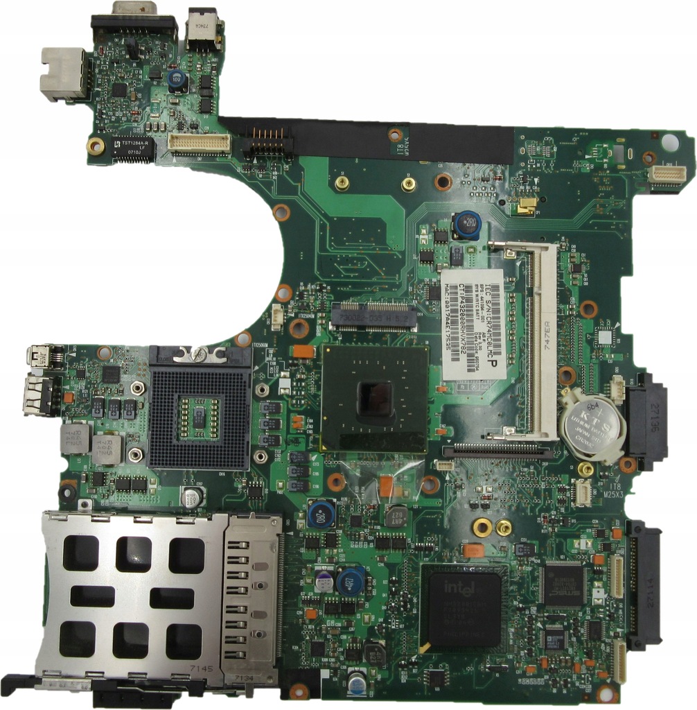 Płyta główna HP Compaq NX7300 6050A2042401-MB-A03 uszkodzona na części ...