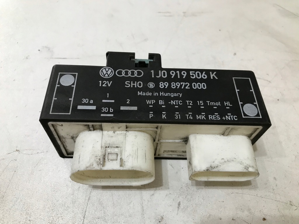 VW GOLF IV STEROWNIK WENTYLATORÓW 1J0919506K - 11157338335 - oficjalne ...