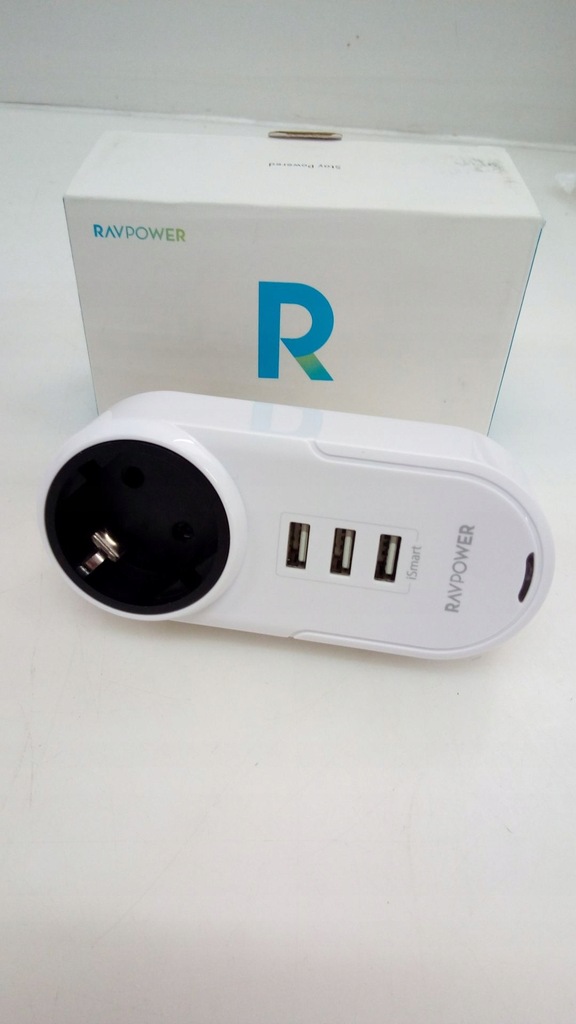 PC003 ładowarka ścienna z 3 portami USB rAVPower - 12682665770 - oficjalne archiwum Allegro