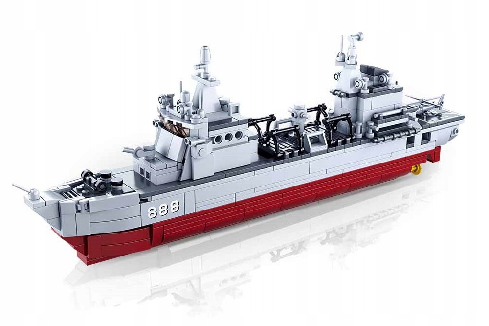 KLOCKI LEGO + ZESTAW Okręt wojskowy Statek 497 - 11451925387 ...