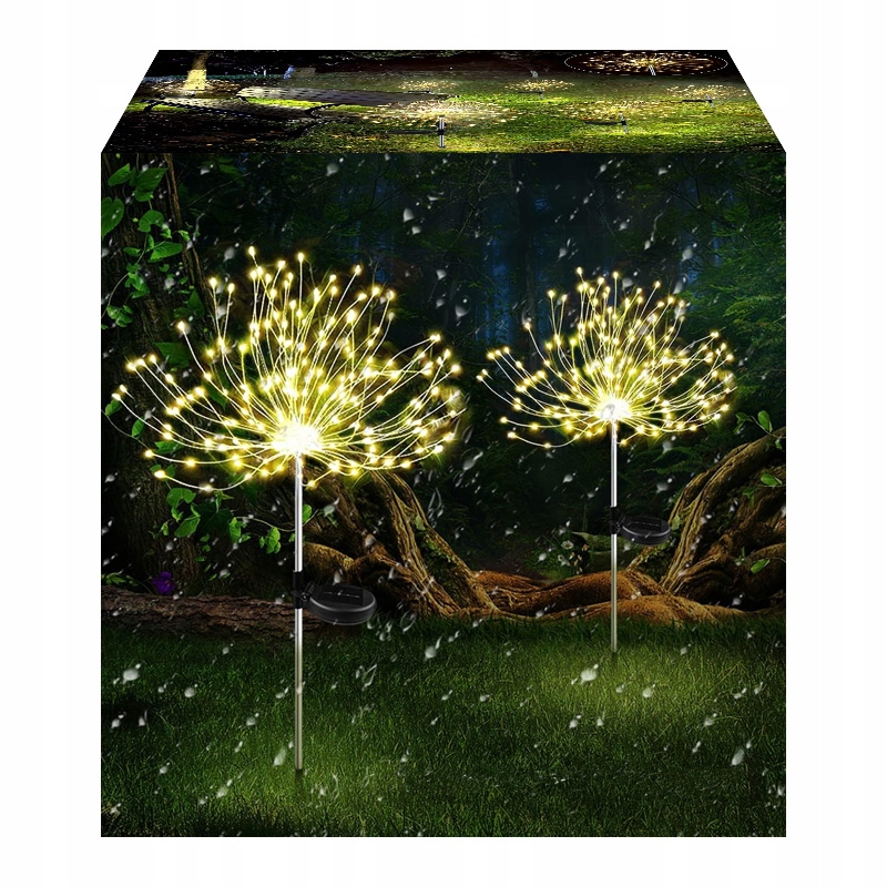 4Szt LAMPA SOLARNA OGRODOWA MEDUZA LAMPKA 150LED - 13481816001 - oficjalne archiwum Allegro